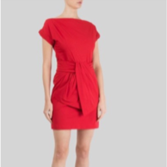 Diane Von Furstenberg | Dresses | Dvf Red Cocktail Or Work Dress | Poshmark